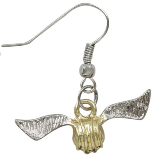 Harry Potter Golden Snitch Earrings