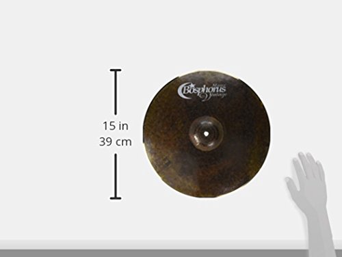 Bosphorus Cymbals A15HC 15-Inch Antique Series Hihat Cymbals Pair