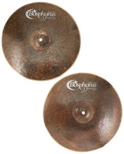 bosphorus cymbals a15hc 15-inch antique series hihat cymbals pair