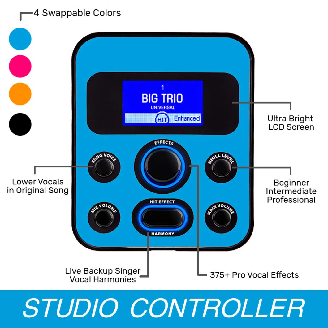 Singtrix Portable Karaoke Machine On Shark Tank, Kids & Adults, All-In-One Karaoke System, 350+Voice Effects & Autotuning, PA Speaker, Party Bundle, Karaoke Microphone, Use Free YouTube Karaoke Songs