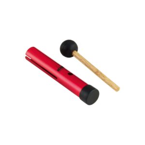 nino percussion nino602r wah wah tube +beater red