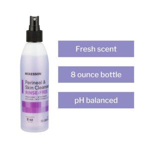 McKesson Perineal Skin Cleanser, Rinse-Free, Fresh Scent, 8 oz, 1 Count