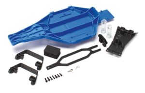 traxxas low-cg conversion kit for 1/10 scale slash 2wd, blue