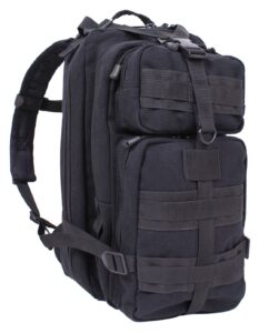 black tactical canvas go pack backpack