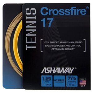 ASHAWAY Crossfire 17g Strings (Yellow)