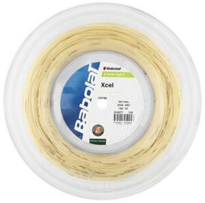 babolat xcel 17g natural reel tennis string