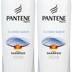 Pantene Pro-V Classic Clean Shampoo, 12.6 Fl Oz (Pack of 2)