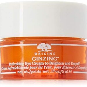 Origins Ginzing Refreshing Eye Cream to Brighten and Depuff 0.17oz/5ml (Packaging May Vary)