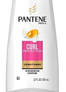 Pantene Pro-V Curly Hair Curl Perfection Moisturizing Conditioner, 12 Fl Oz (Pack of 2)