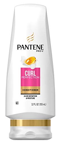 Pantene Pro-V Curly Hair Curl Perfection Moisturizing Conditioner, 12 Fl Oz (Pack of 2)