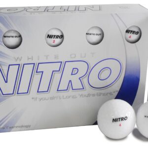 Nitro White Out Ball (15-Pack), White