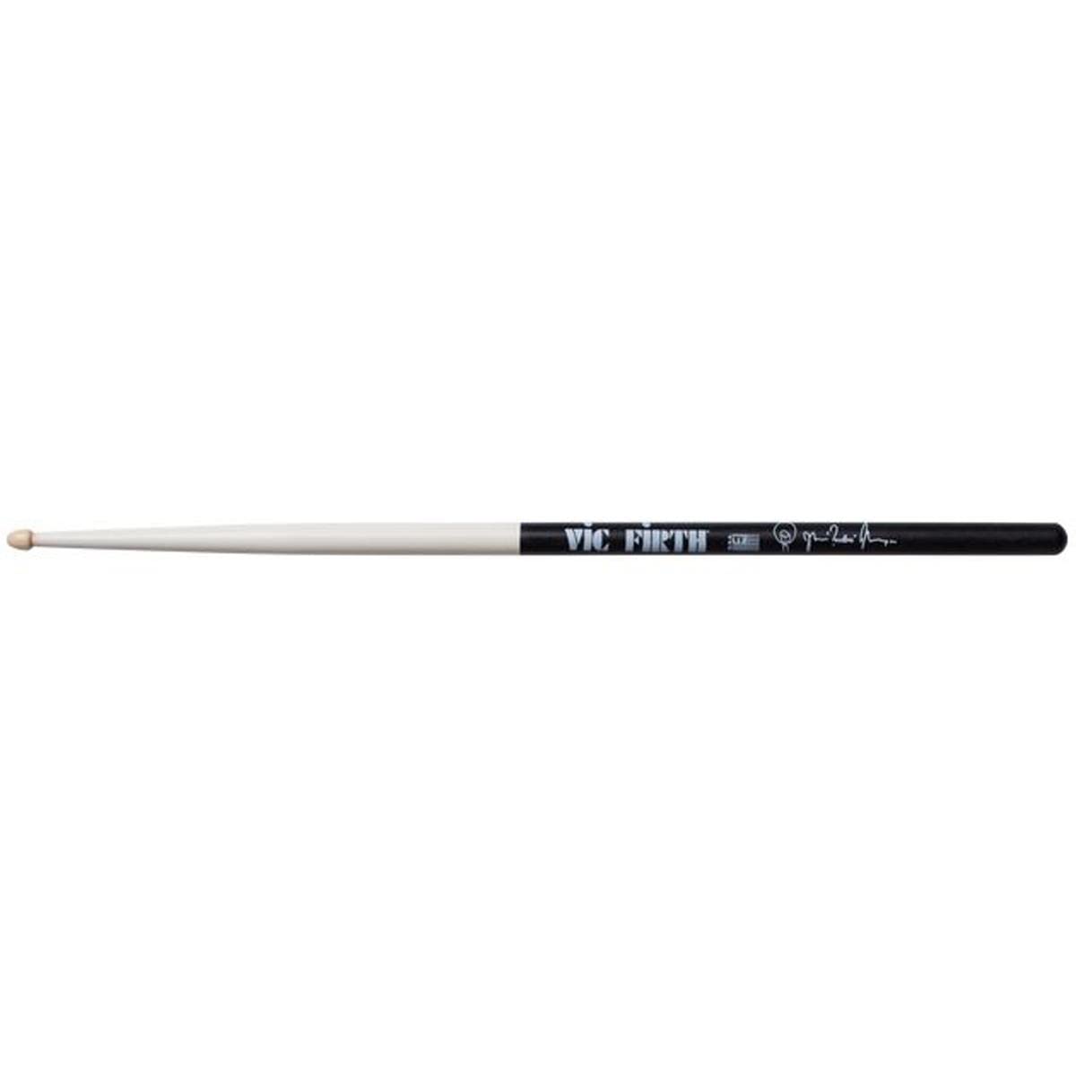 Signature Series Amir "Questlove" Thompson Hickory Wood Tip Drumsticks Black VicGrip