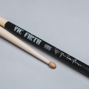 Signature Series Amir "Questlove" Thompson Hickory Wood Tip Drumsticks Black VicGrip