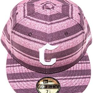 Crooks & Castles Mens The Baja Califas Fitted Baseball Cap, Red, 7 5/8