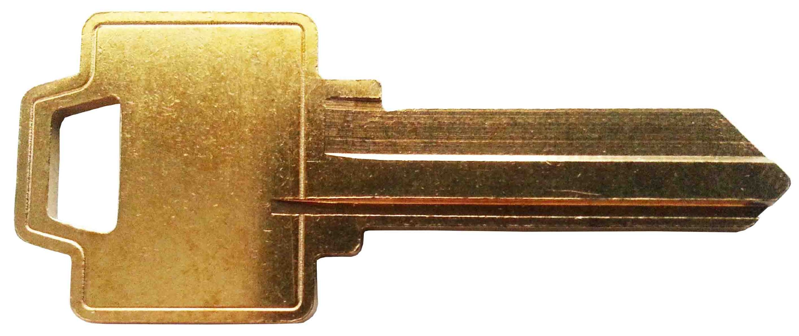 WEISER WR5 KEY BLANK BRASS250 PACK