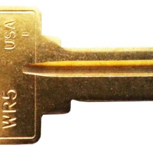 WEISER WR5 KEY BLANK BRASS250 PACK