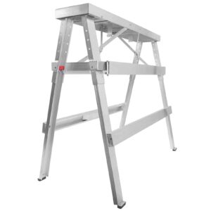 gyptool adjustable height drywall taping & finishing walk-up bench: 18 in. - 44 in.