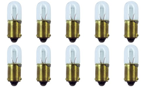 CEC Industries #1891 Bulbs, 14 V, 3.36 W, BA9s Base, T-3.25 shape (Box of 10)