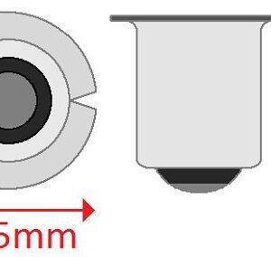 CEC Industries PR4 Bulbs, 2.33 V, 0.6291 W, P13.5s Base, B-3.5 Shape (Box of 10)