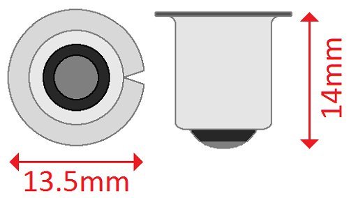 CEC Industries PR4 Bulbs, 2.33 V, 0.6291 W, P13.5s Base, B-3.5 Shape (Box of 10)