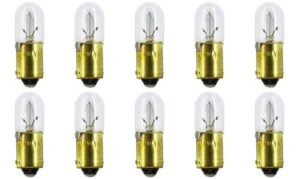 cec industries #1815 bulbs, 14 v, 2.8 w, ba9s base, t-3.25 shape (box of 10)