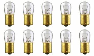 cec industries #1003 bulbs, 12.8 v, 12.032 w, ba15s base, b-6 shape (box of 10)