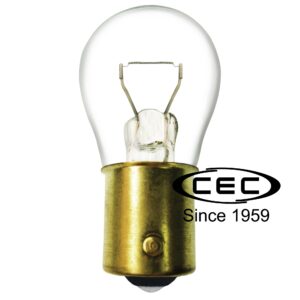 CEC Industries 93 Bulb, Used for Interior Lighting, Warm White Light, 12.8V, 13.3W, S8 Shape (10-Pack)