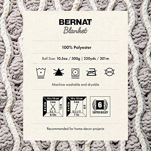 BERNAT BLANKET BB, VINTAGE WHITE