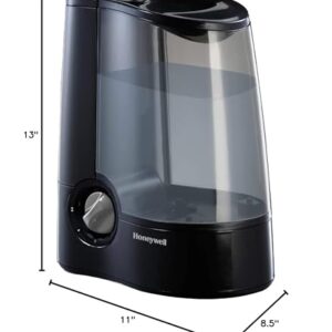 Honeywell HWM-705B HWM705B Filter Free Warm Moisture Humidifier, Black