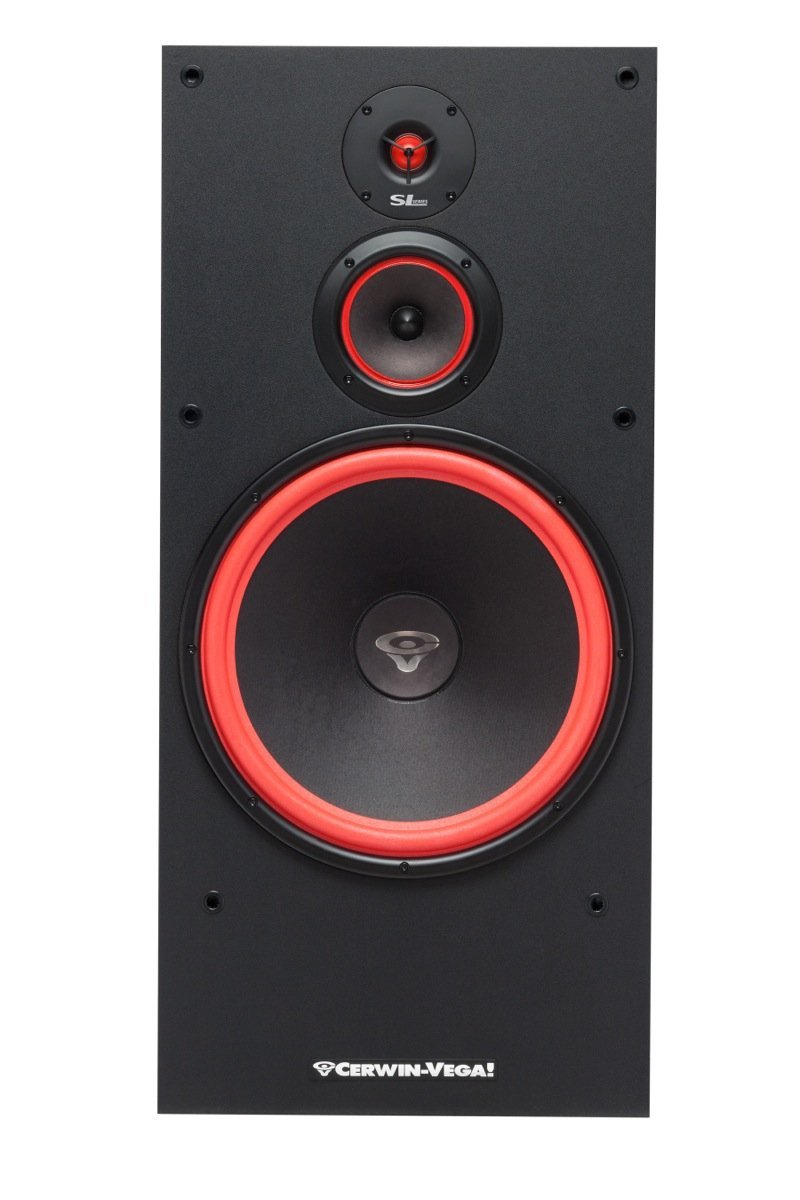 Cerwin Vega SL-15 15" 3-Way Floor Speaker - 15" woofer, 5 1/4" Mid Driver, 1" Soft Dome Tweeter. Bigger cabinet delivers bigger bass.3-Way Floor Tower Speaker