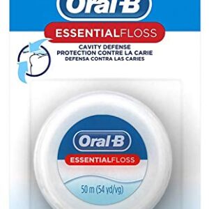 Oral-B 54 Yards Floss Essential Mint Wax (6 Pack)