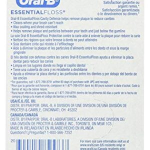 Oral-B 54 Yards Floss Essential Mint Wax (6 Pack)