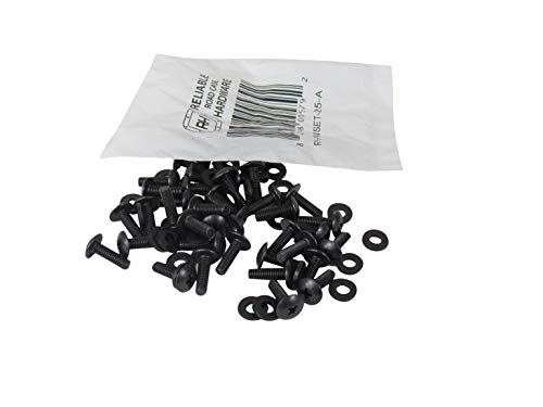 Reliable Hardware Company RH-RMSET-25-A 25 Sets of Rack Rail Screws and Washers