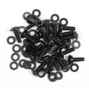 reliable hardware company rh-rmset-25-a 25 sets of rack rail screws and washers