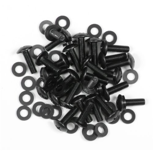 Reliable Hardware Company RH-RMSET-25-A 25 Sets of Rack Rail Screws and Washers