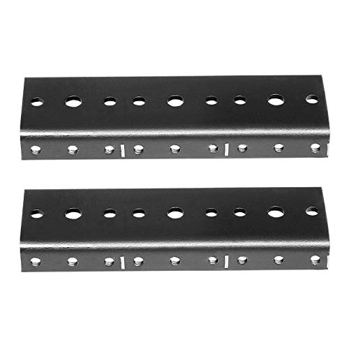 Reliable Hardware Company Rack Rail, Black Powder Coat (RH-3-SRR-A)