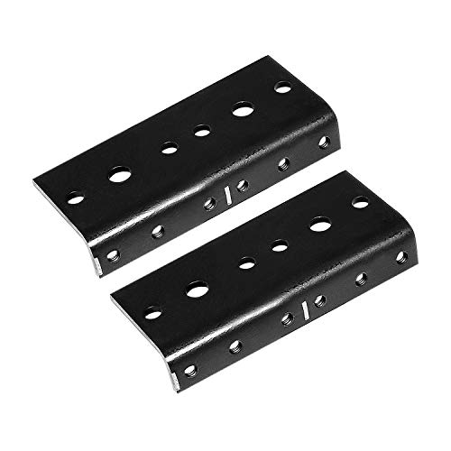 Reliable Hardware Company Rack Rail, Black Powder Coat (RH-3-SRR-A)