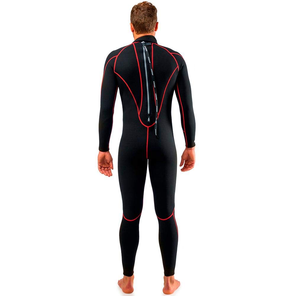 Cressi Maya 2.5 mm, Black/Red, XL