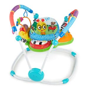 baby einstein neighborhood friends activity jumper with lights and music, 6 months+, max weight 25lbs., unisex