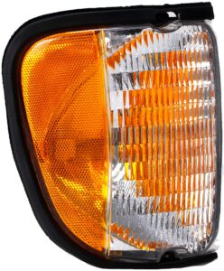 dorman 1630247 front passenger side turn signal / parking light assembly compatible with select ford models