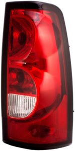 dorman 1610505 passenger side tail light assembly compatible with select chevrolet models