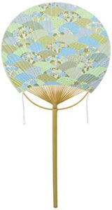 shikoku group fan, unisex, approx. 8.7 x 16.5 inches (22 x 4