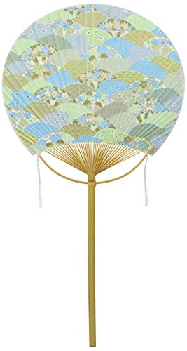 Shikoku Group Fan, Unisex, Approx. 8.7 x 16.5 inches (22 x 4