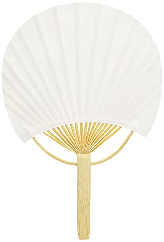 Shikoku Group Fan, Unisex, Cool Breeze Postcard Fan Morning Glory Squeeze