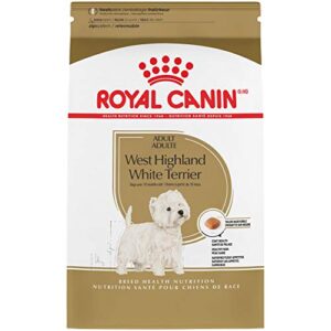 royal canin west highland white terrier adult breed specific dry dog food, 10 lb bag