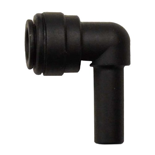 John Guest Speedfit PP220808E Black X 1/4" OD Polypropylene Push-to-Connect Plug-in Elbow (10-Pack)