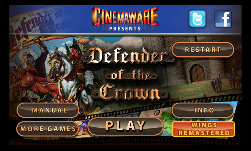 Defender of the Crown - Emulated Amiga Edition