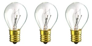 cec industries 40s11n/120v miniature bulb, 120v, 40w, s11 shape, e17 intermediate screw (3 pack)