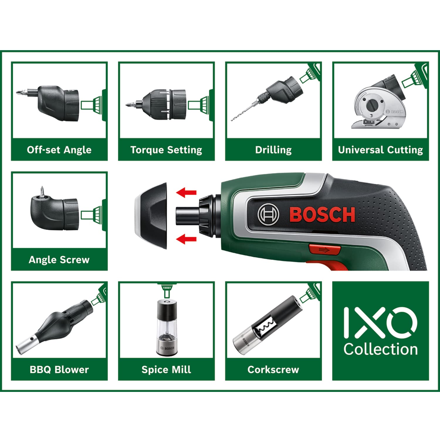 Bosch IXO Torque Setting Adapter