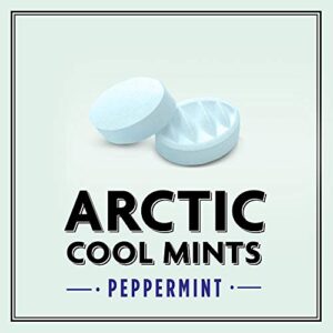 ALTOIDS Arctic Peppermint Breath Mints Hard Candy Bulk, 1.2 oz Tin (Pack of 8)